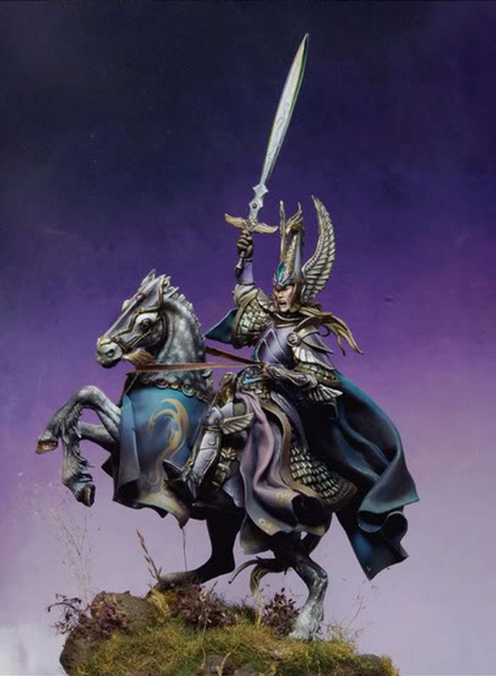 Warhammer Fantasy Miniatures Gallery: Amazing High Elf General Miniature