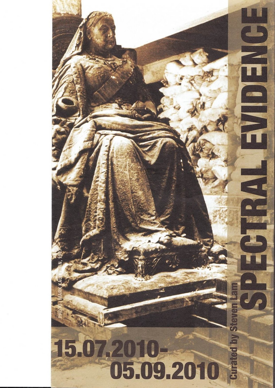 The Idea Writer: Spectral Evidence, an exhibition organized by 1a space