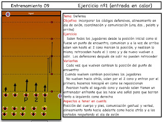 ENTRENAR RUGBY: Entrenamiento 09