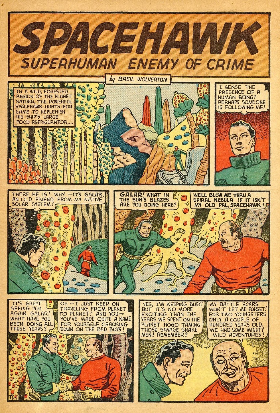 Mippyville: Basil Wolverton's Spacehawk