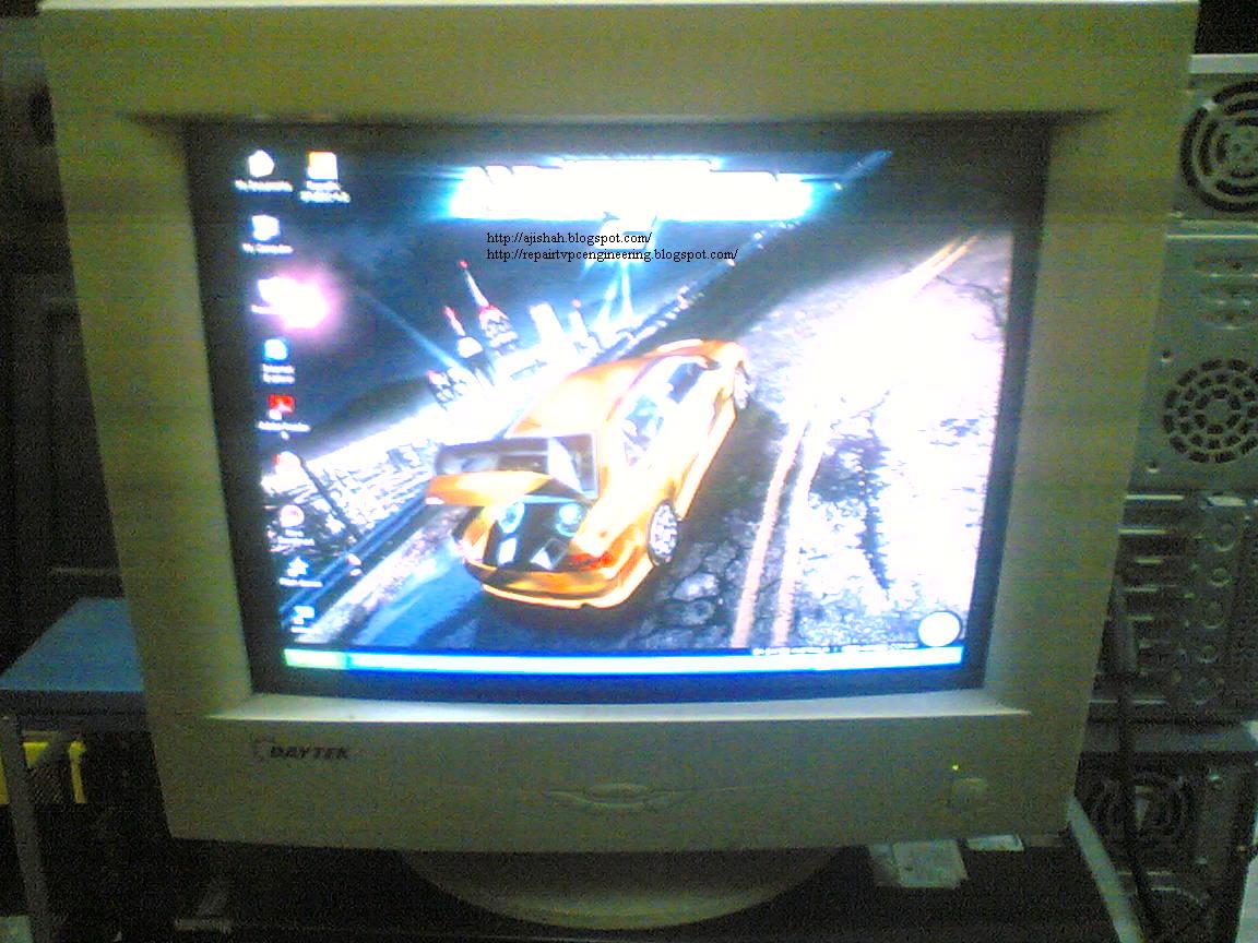 HOSPITAL Electronics TV Repairing And Sparepart: Repair CRT Monitor 17 ...