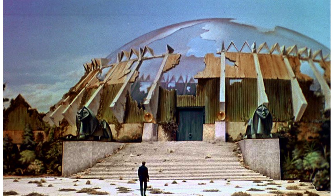 Matte Shot - a tribute to Golden Era special fx: Time is of the essence ...