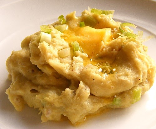 Mashed Madumbis with Spring Onions, Butter and Cream | Scrumptious ...