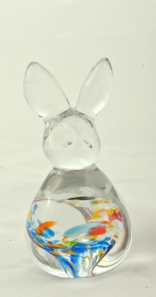 Heart of Glass - Blenko Glass: Blenko Limited Editon Bunny - Blenko Glass