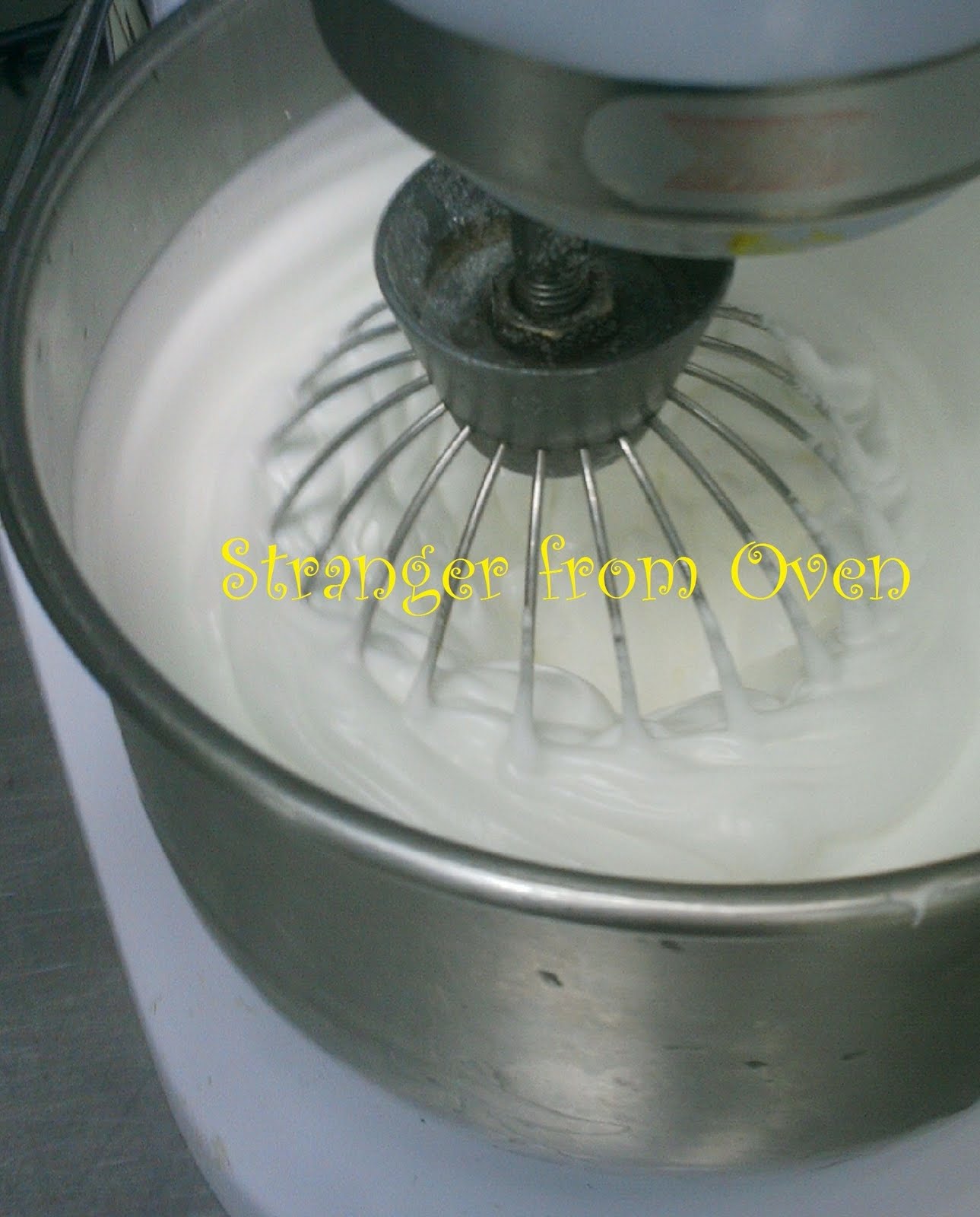 Stranger From Oven: Making an Egg White Foam