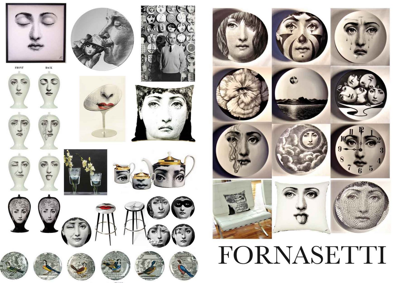 free wallpicz: Fornasetti Wallpaper Cole & Son
