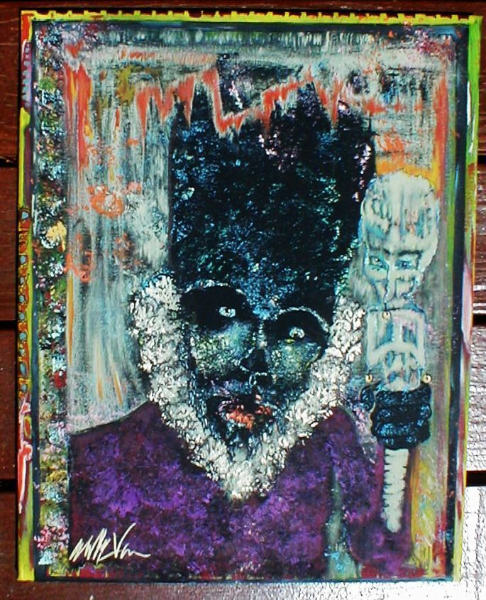 eerie von info: NEW FIEND ART PAINTING SOLD