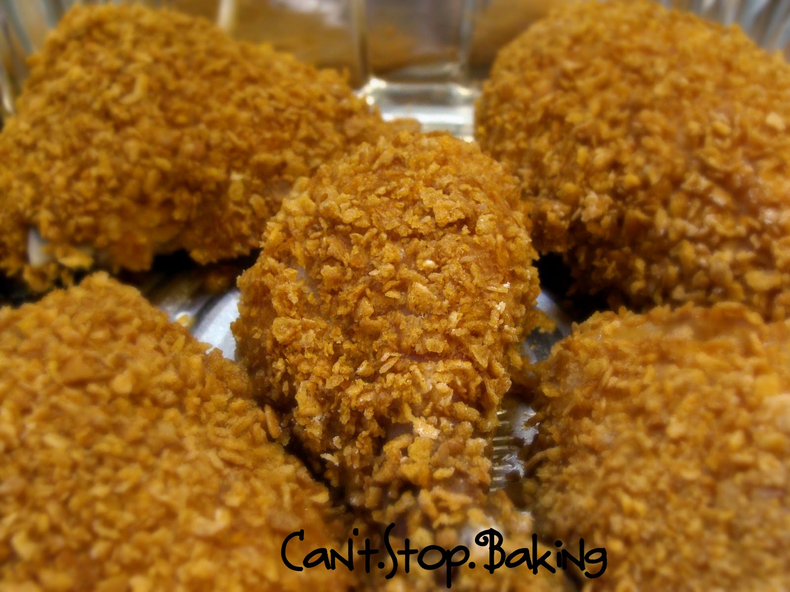 Cantstopbaking: Cornflake Crumb Chicken