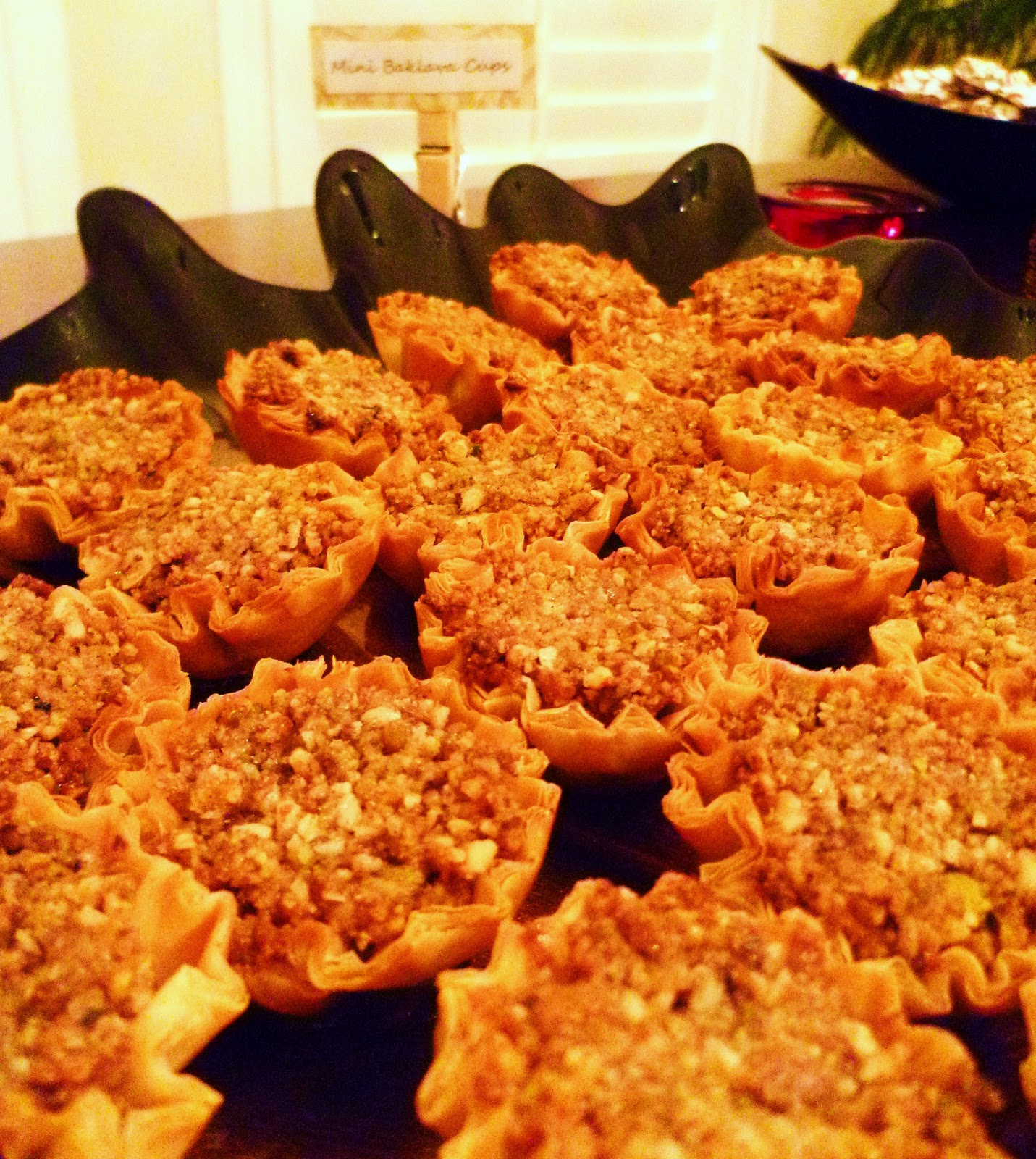 Deliciously Stylish: Mini Baklava Cups