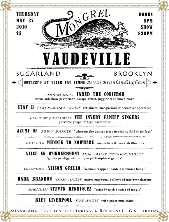 Mongrel Vaudeville