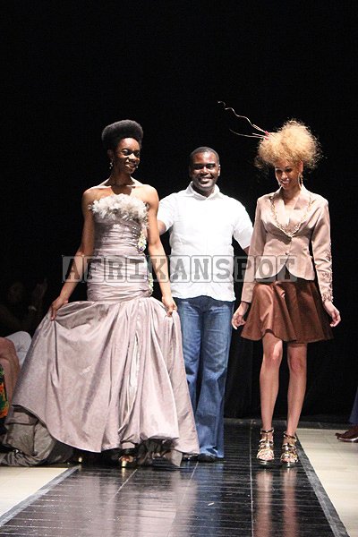 Frank Osodi's House of Bunor at the Africa Fashion Week NY
