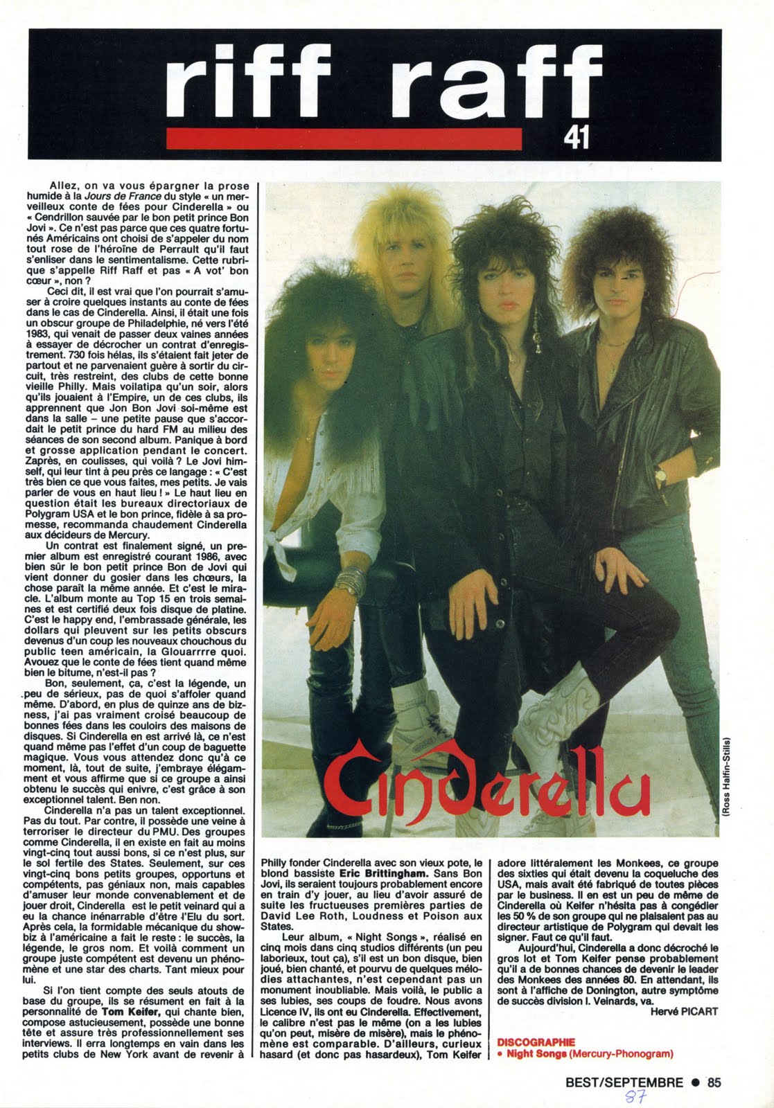 RIFF RAFF... A Tribute To Hervé Picart