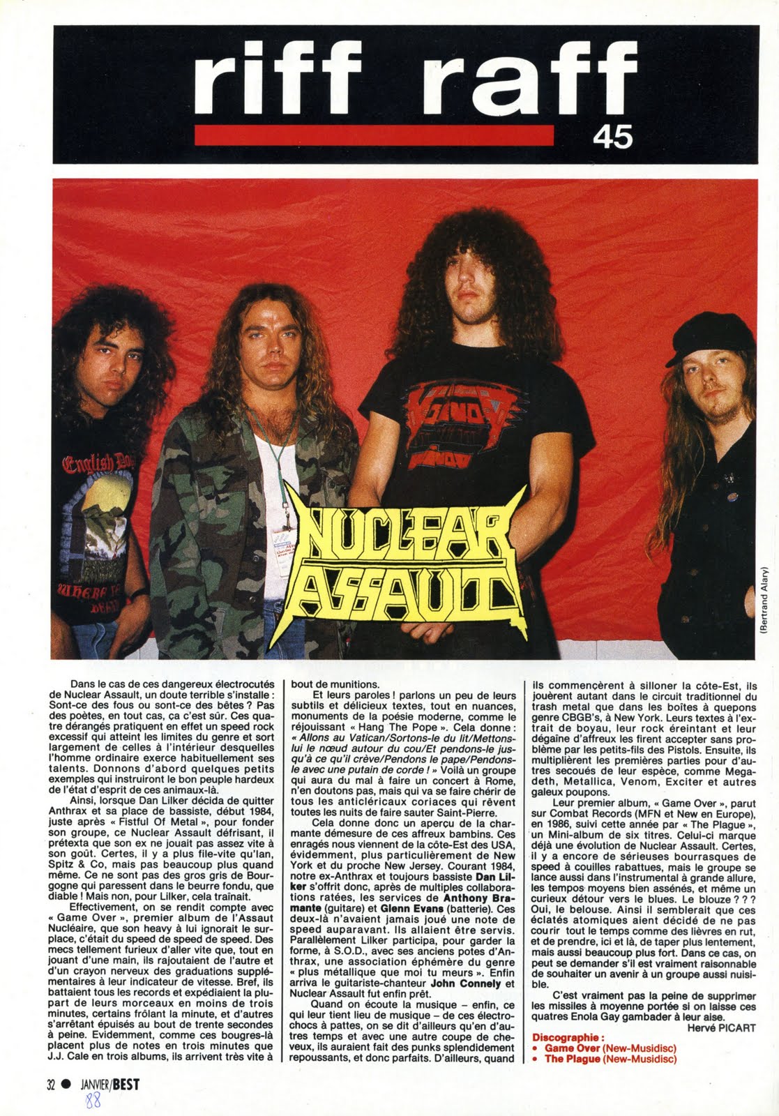 RIFF RAFF... A Tribute To Hervé Picart