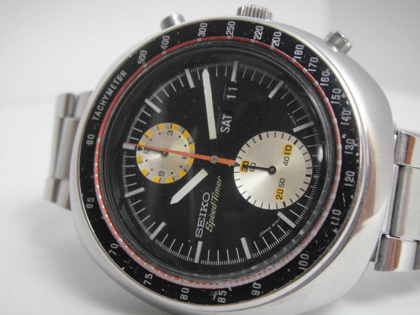 Antique Watch Bar: SEIKO SPEED-TIMER CHRONOGRAPH (UFO) SC06 (SOLD)