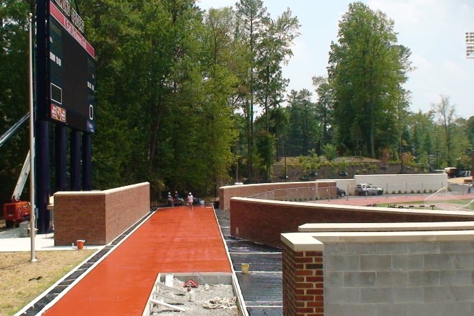 Ramblings by Steve Taylor...: Long Jump/Triple Jump Runway Construction ...