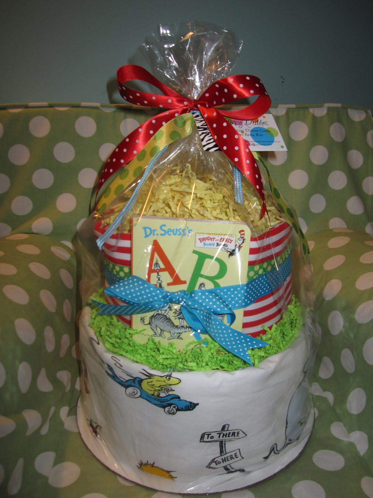 Stinky Britches Diaper Cakes: More Fun with Dr. Seuss!