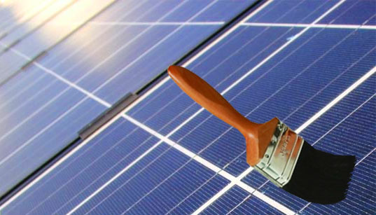 The Sun and The Wind: Solar Paint? That would be good.