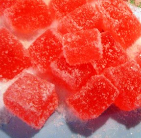 Raspberry Jelly Candy | Coconut & Lime