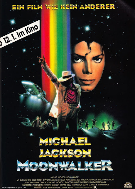 80s Movie Posters - Filmplakate der 80er: Moonwalker (1988)