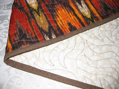 A Bit Of A Novice Quilter's Life: Quilted Shawl Is Finished - Ready For ...