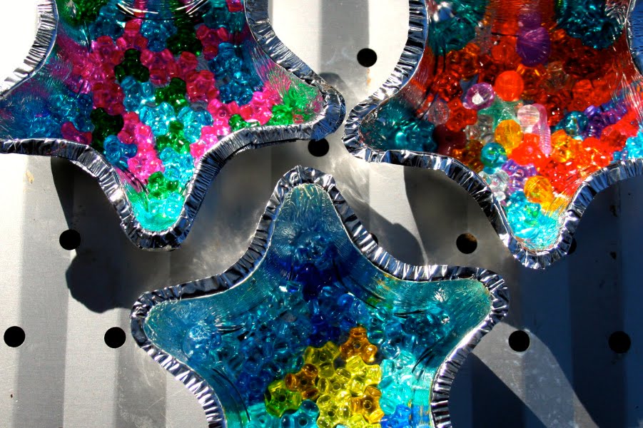 One Crafty Mama!: Melted Bead Suncatcher tutorial.....Melting Beads ...