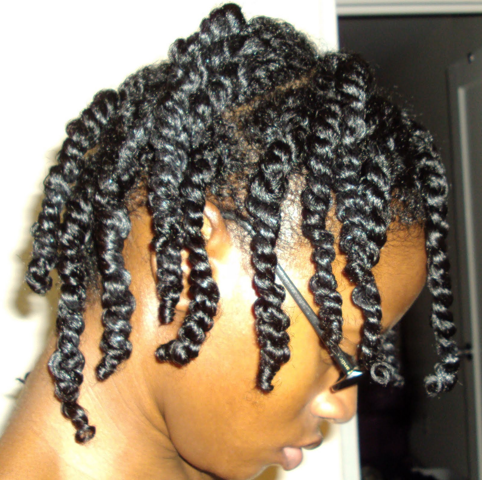 Natural & Embellished Beauty Marks: Twisted Buns & Singles