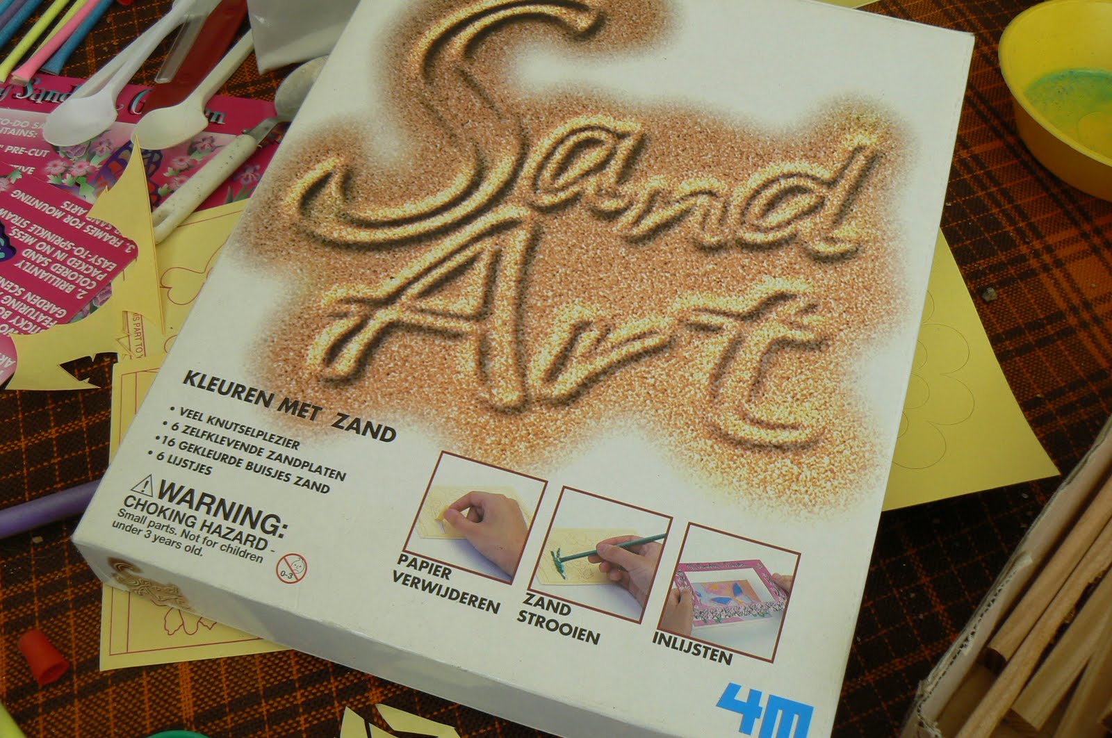 Orca: observar, recordar, crecer y aprender: Pintar con arena