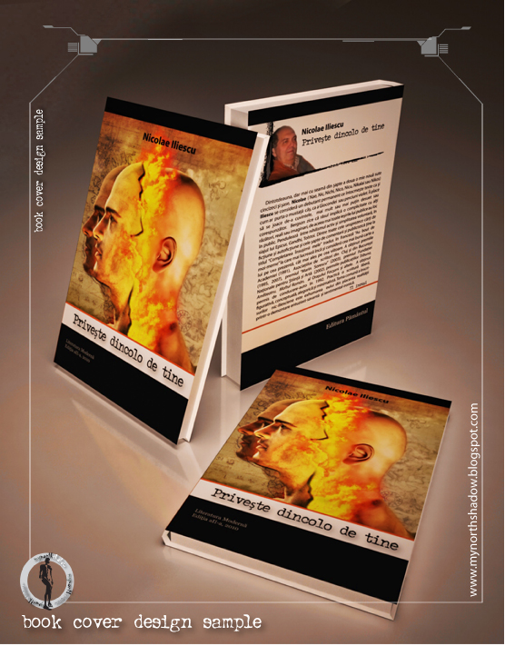 Book Cover Design IV ~ 3D art of my north shadow