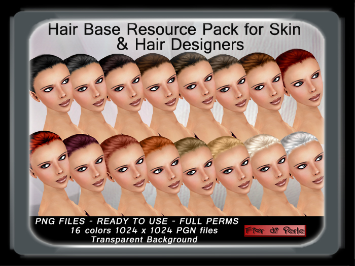 Fior di Perle Skins & Shapes: Hairbase Resource Pack for Skin & Hair ...