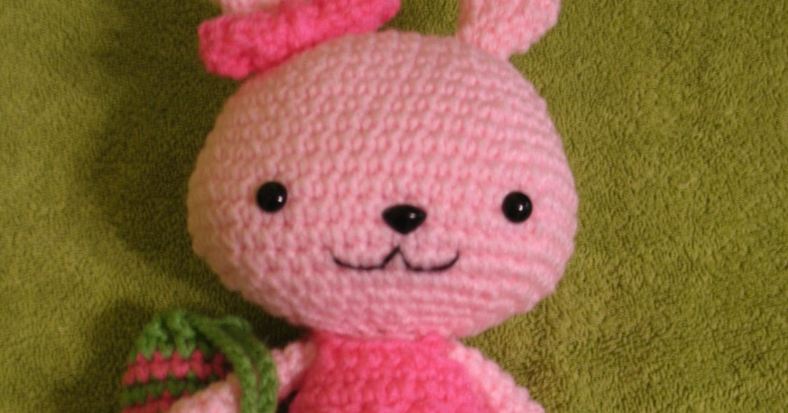 Pinky the Bunny - Sayjai Amigurumi Crochet Patterns and Crochet Kits~ K ...
