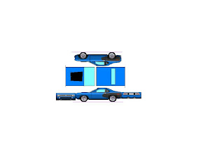 mikes paper models: muscle cars