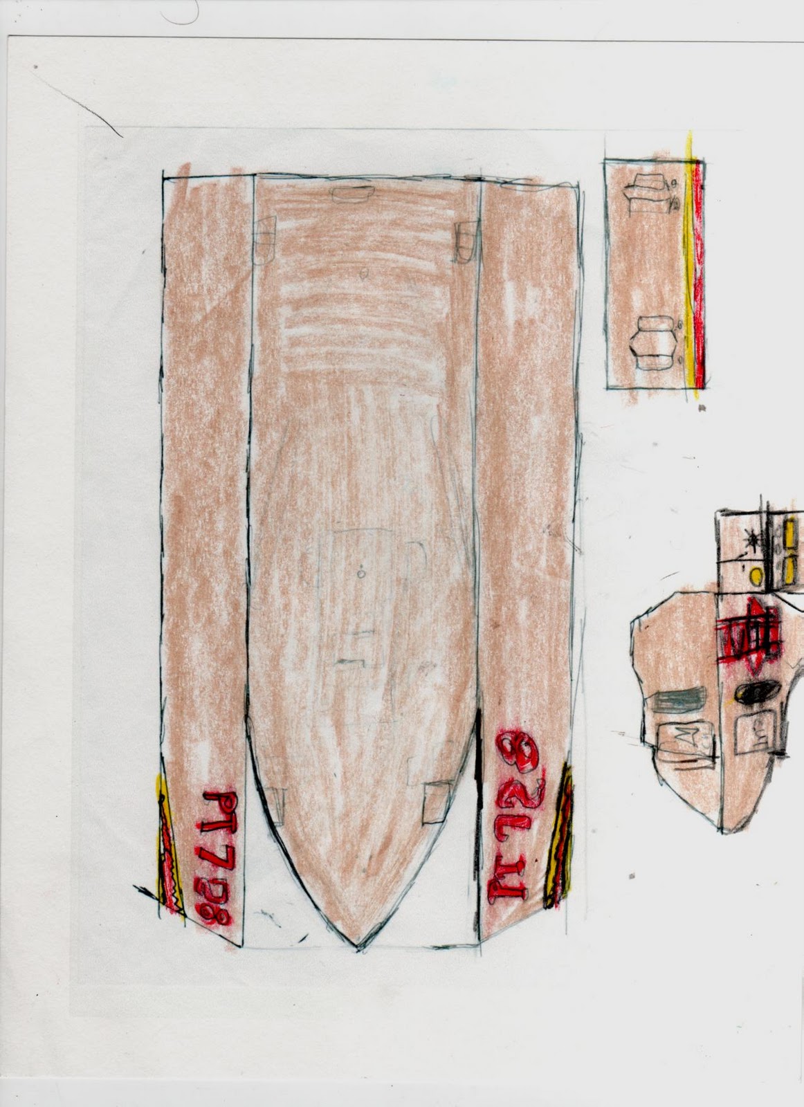 mikes paper models: my pt boat models