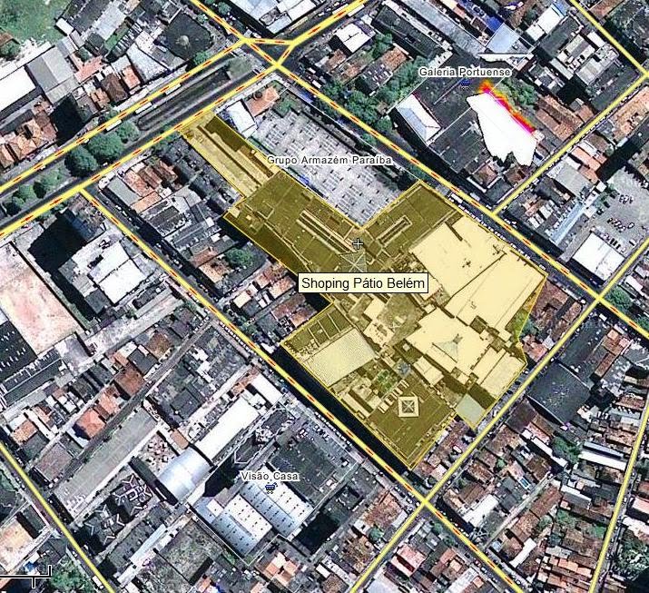 A reação do Pátio Belém e os Armazéns Paraiba