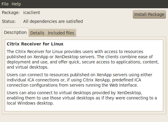 Make Ubuntu Work: Howto: Citrix ICA Client in Ubuntu