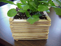 Wilson's Little Sprout's Club : Popsicle Stick Planter
