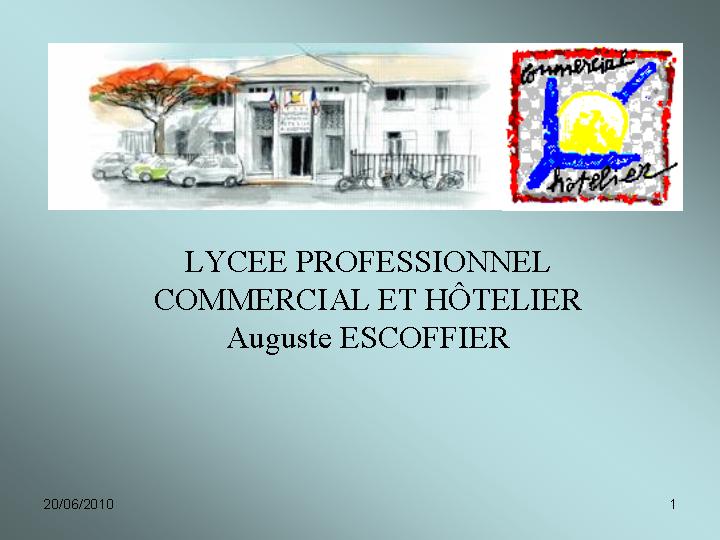 APE collège Baudoux: LYCEE ESCOFFIER