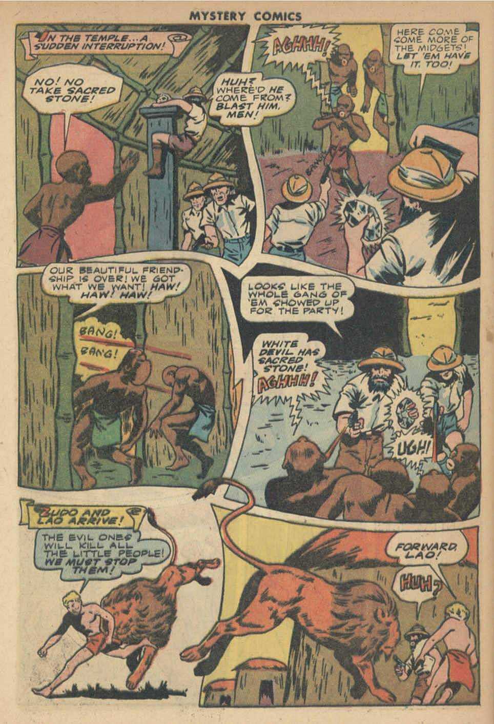The Comic Book Catacombs: Zudo the Jungle Boy in "The Pygmies' Shining ...