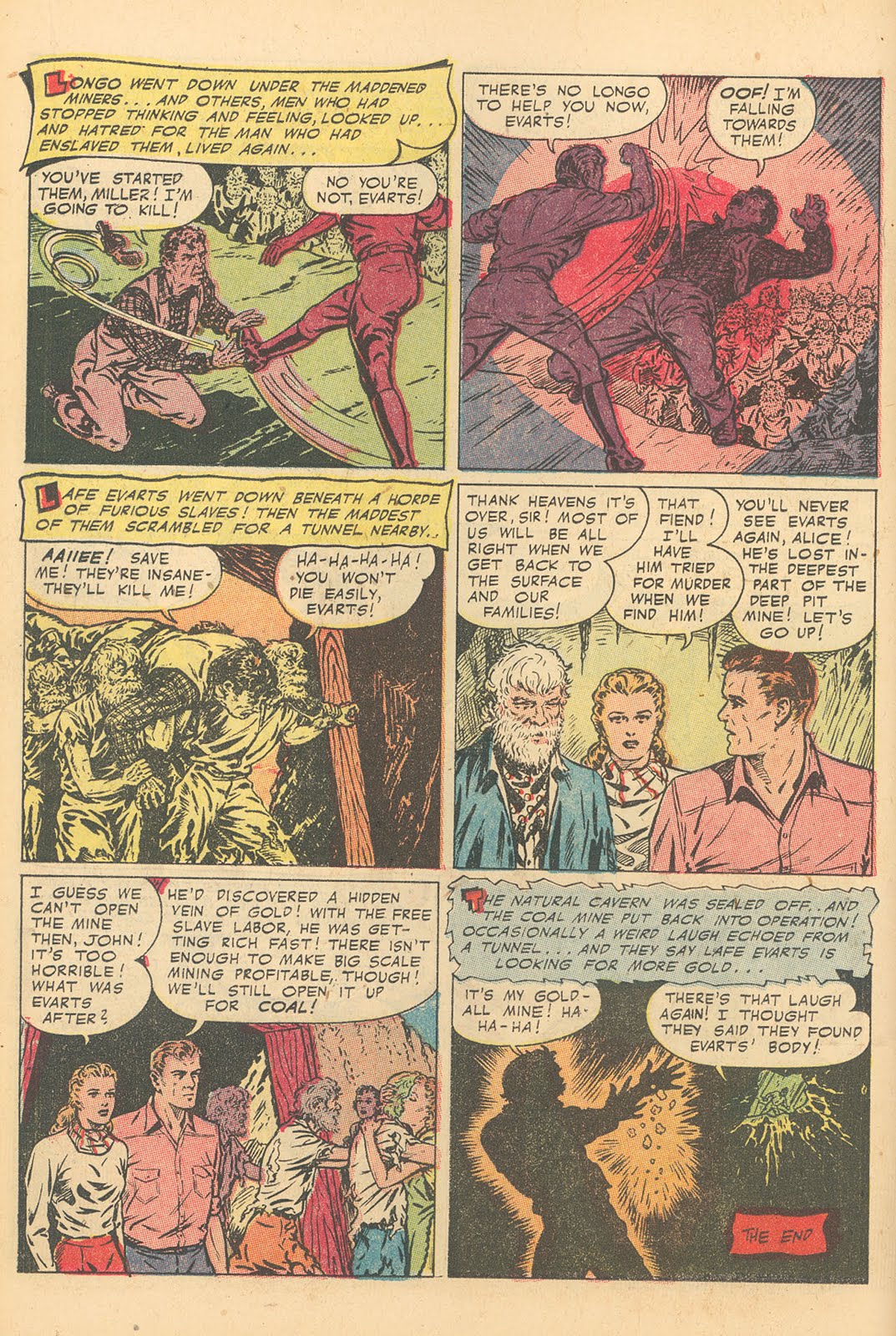 The Comic Book Catacombs: "The Deep Pit" / "The Phantom Airmen" (St ...