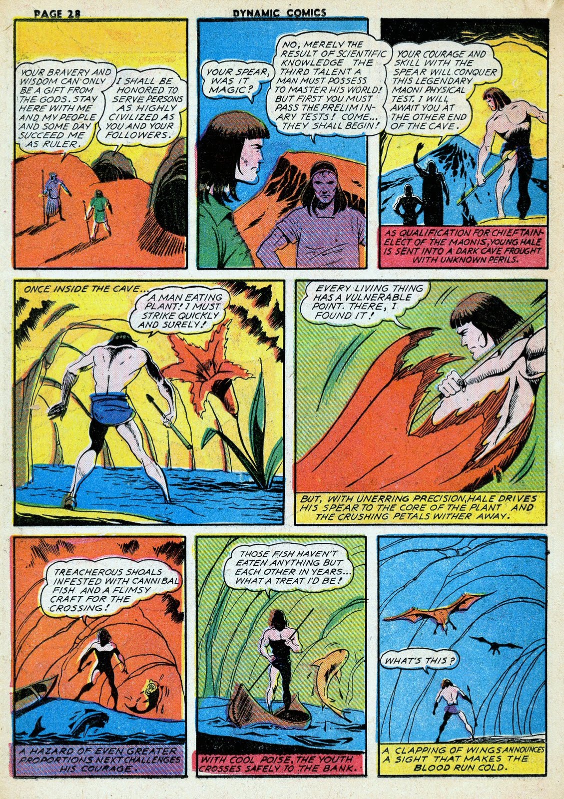 The Comic Book Catacombs: Hale the Magician (Chesler;1941)