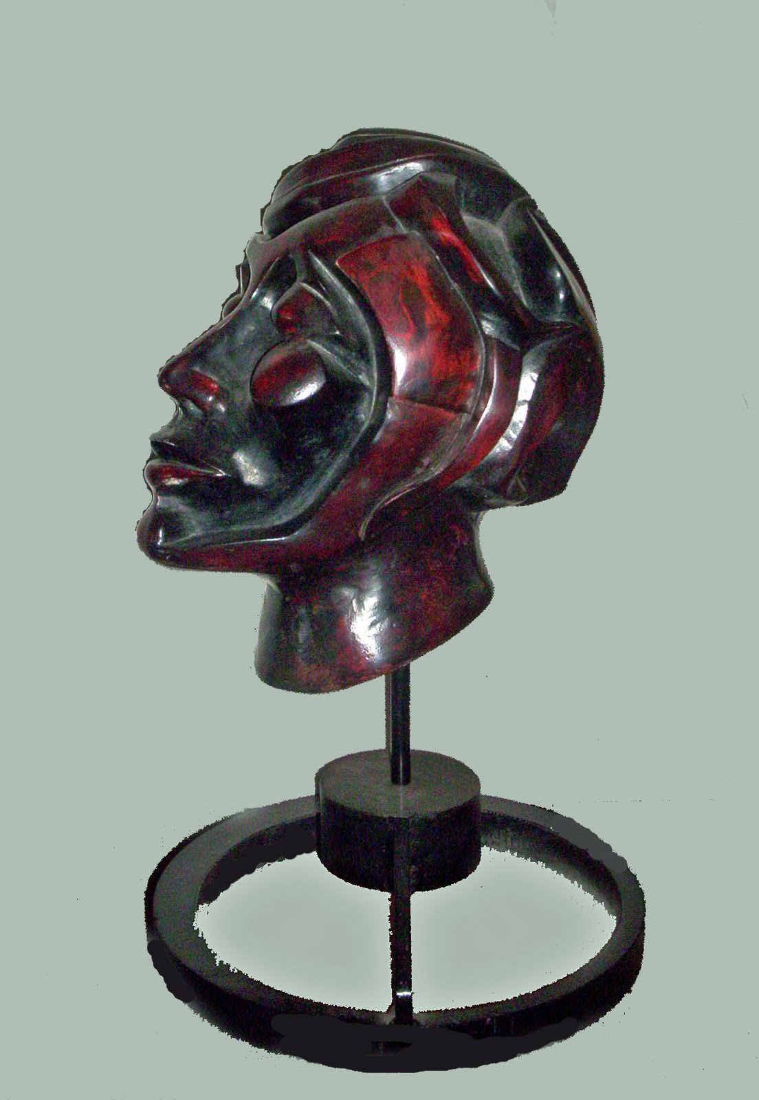 Jeanie Schlump Sculptures: Abstract Head