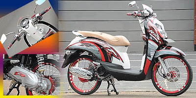 Modification Honda Scoopy 2011 Very Sweety | Motorcycle Case