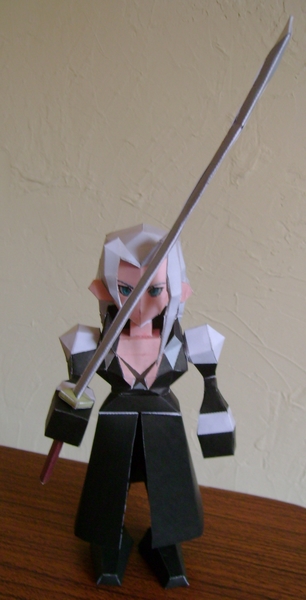 Elias paper models: Sephiroth ( Final Fantasy VII )