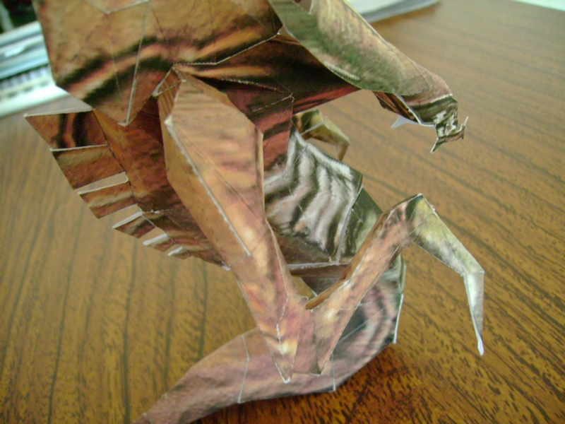 Elias paper models: Hydralisk ( StarCraft )