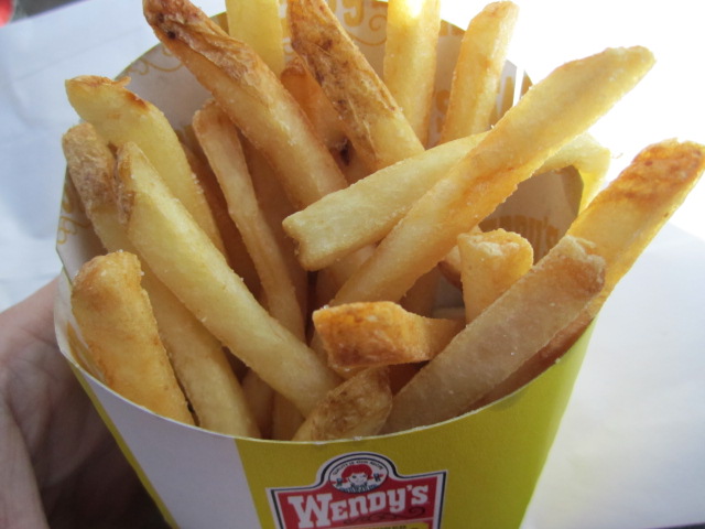 Car Free in Ann Arbor: Wendy's New French Fries