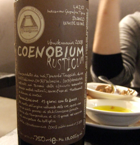 McDuff's Food & Wine Trail: Coenobium and Carbonara at Dell'Anima
