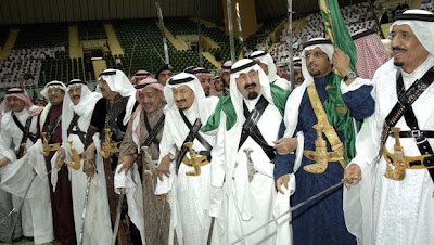 Nourah Alballi: King Abdullah takes part in Ardah dance