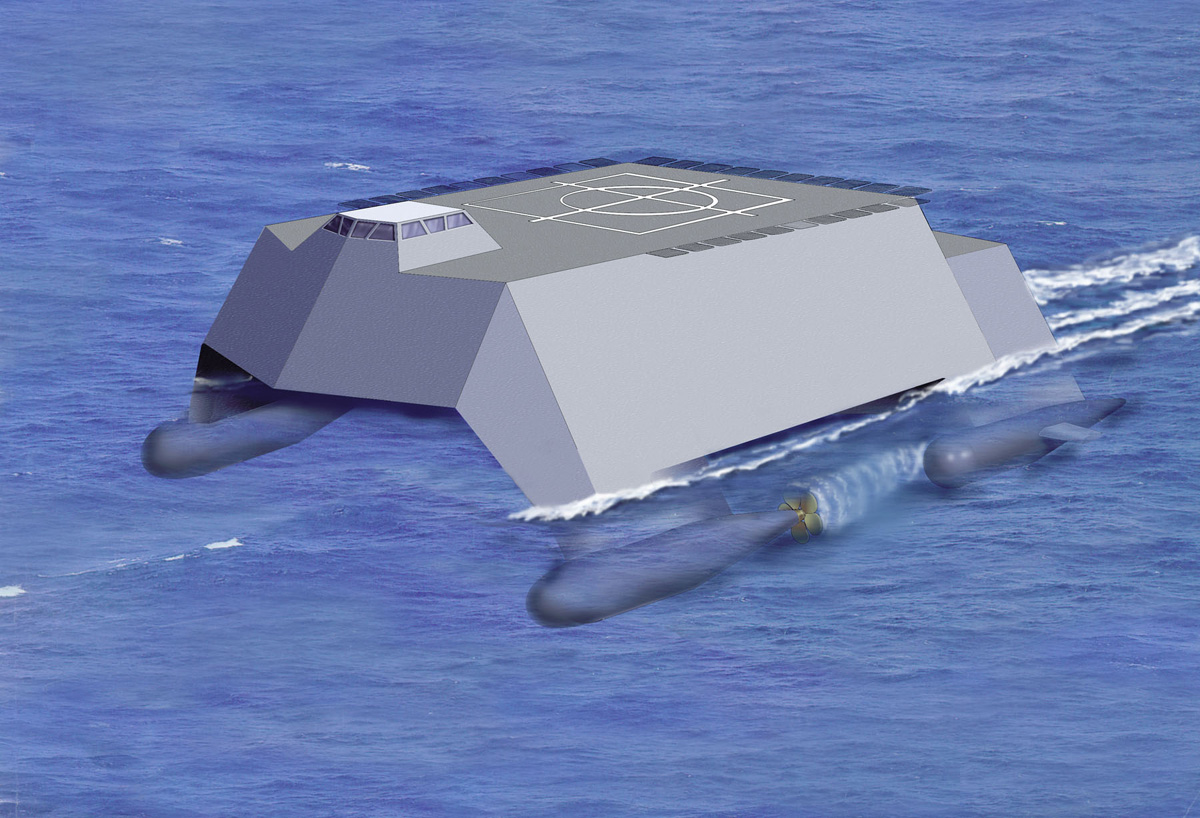 Unrealistic Future: Researchers designing all-electric warship