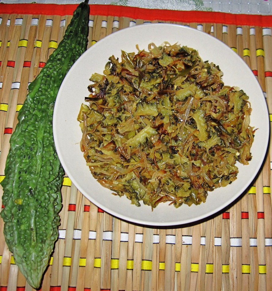 Sherly's MIcro Kitchen: Bitter Gourd Stir fry