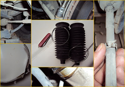 Fatih's weblog: DIY: Subaru Forester Steering Rack Boot Replacement