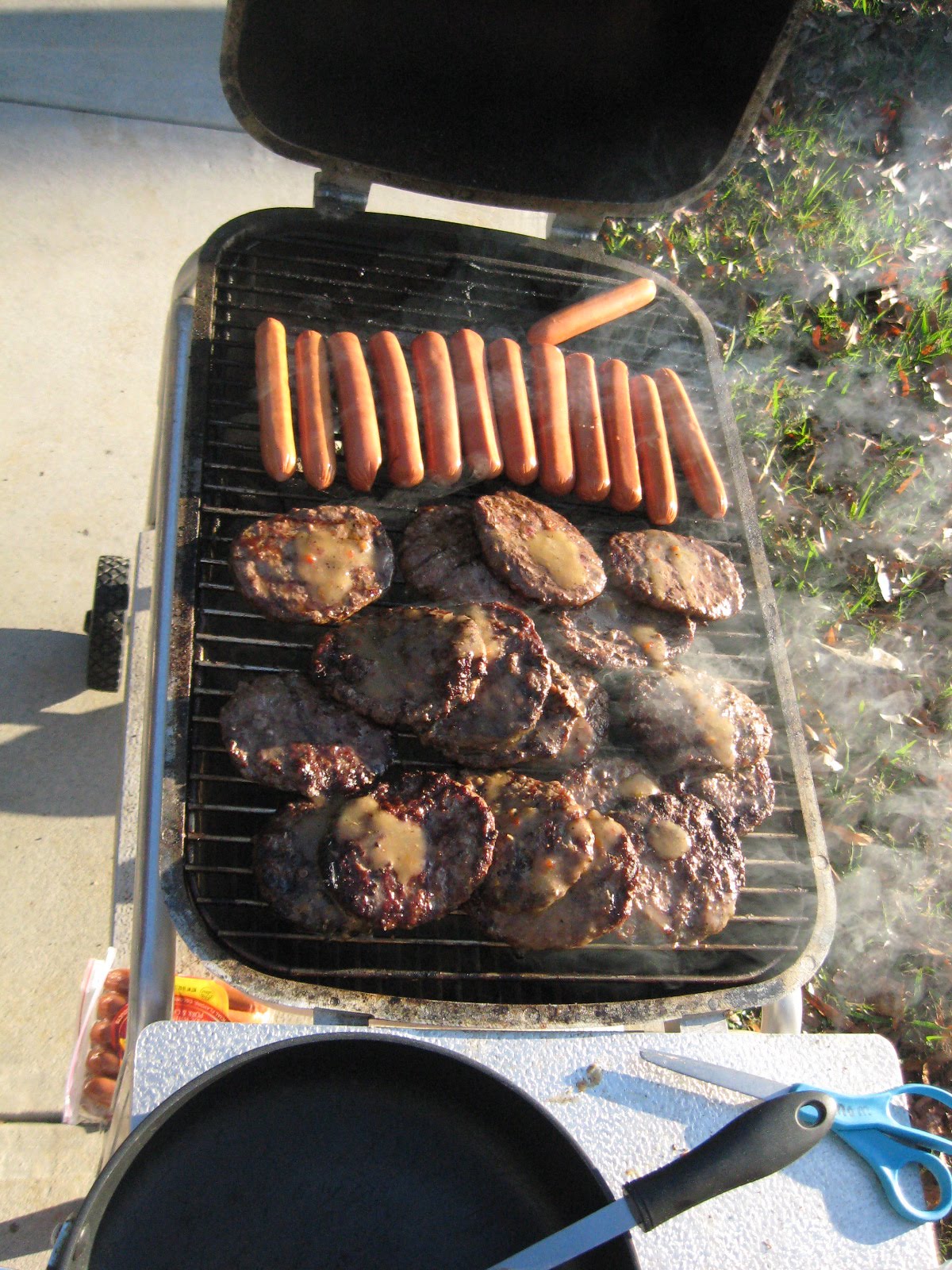 Barbecue Master: Barbecue Cook Out After Thanksgiving - Nice Change of Pace